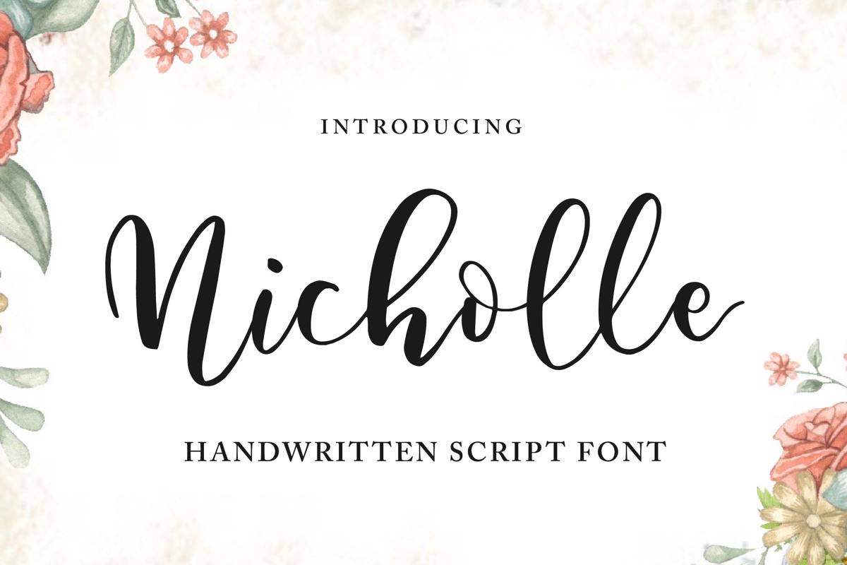 Nicholle Font | Metafontsy | FontSpace