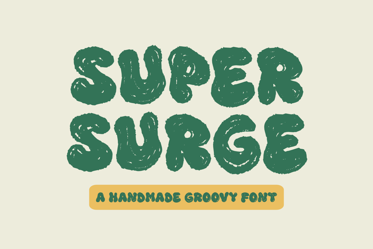 Super Surge Font - Free Download
