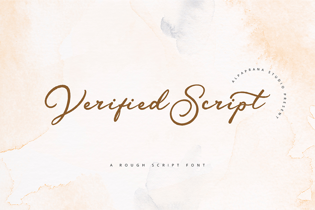 Verified Script Font - Free Download