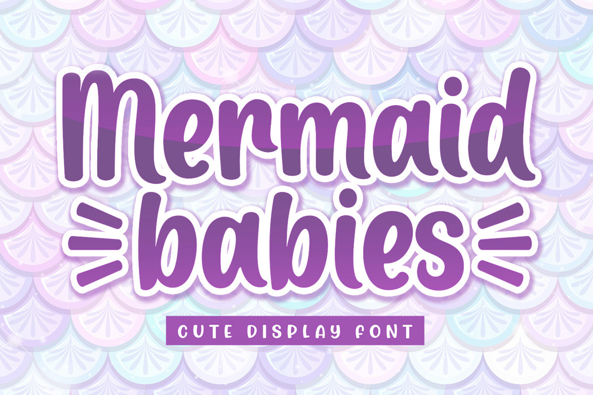 Mermaid Babies Font - Free Download