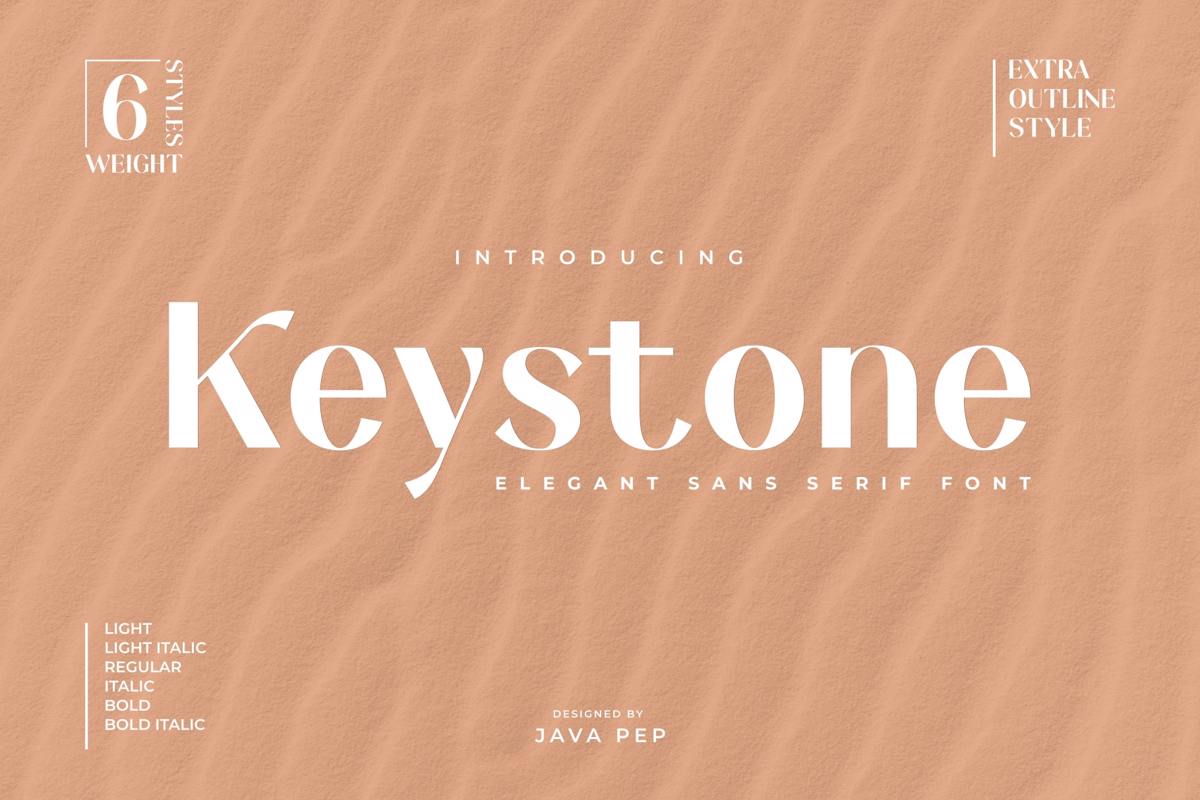 Keystone Font | Free Download