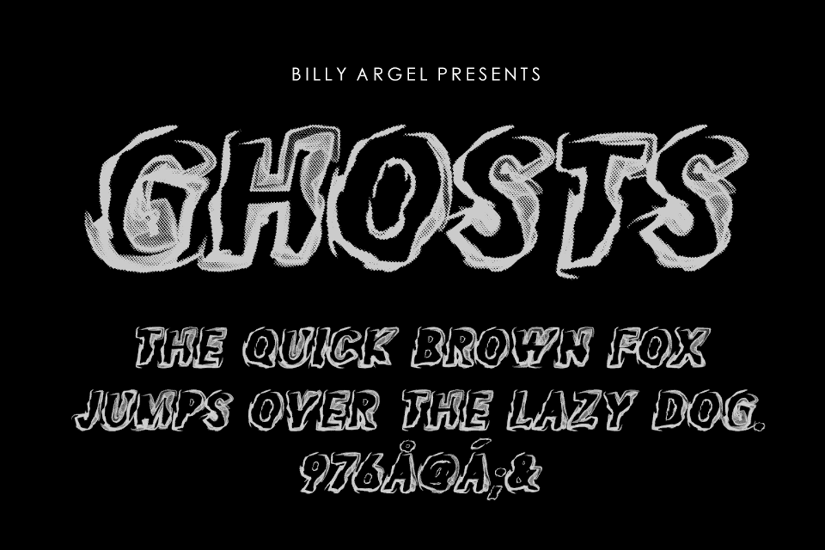 GHOSTS ITALC Font - Free Download