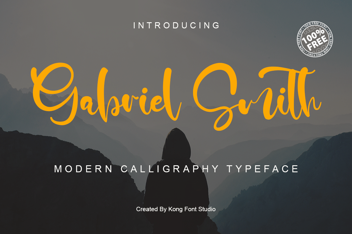 Gabriel Smith Font | Fontkong | FontSpace
