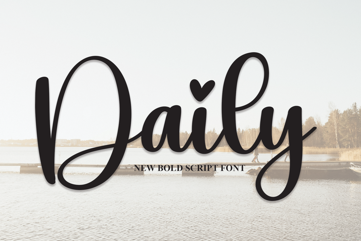 Daily Font | scratchones_creative | FontSpace