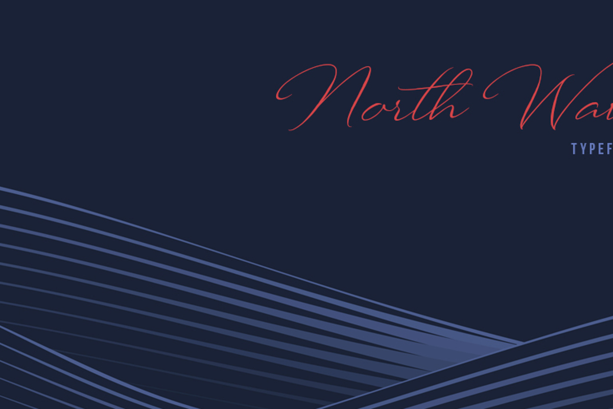 North Wave Font | Youssef Habchi | FontSpace