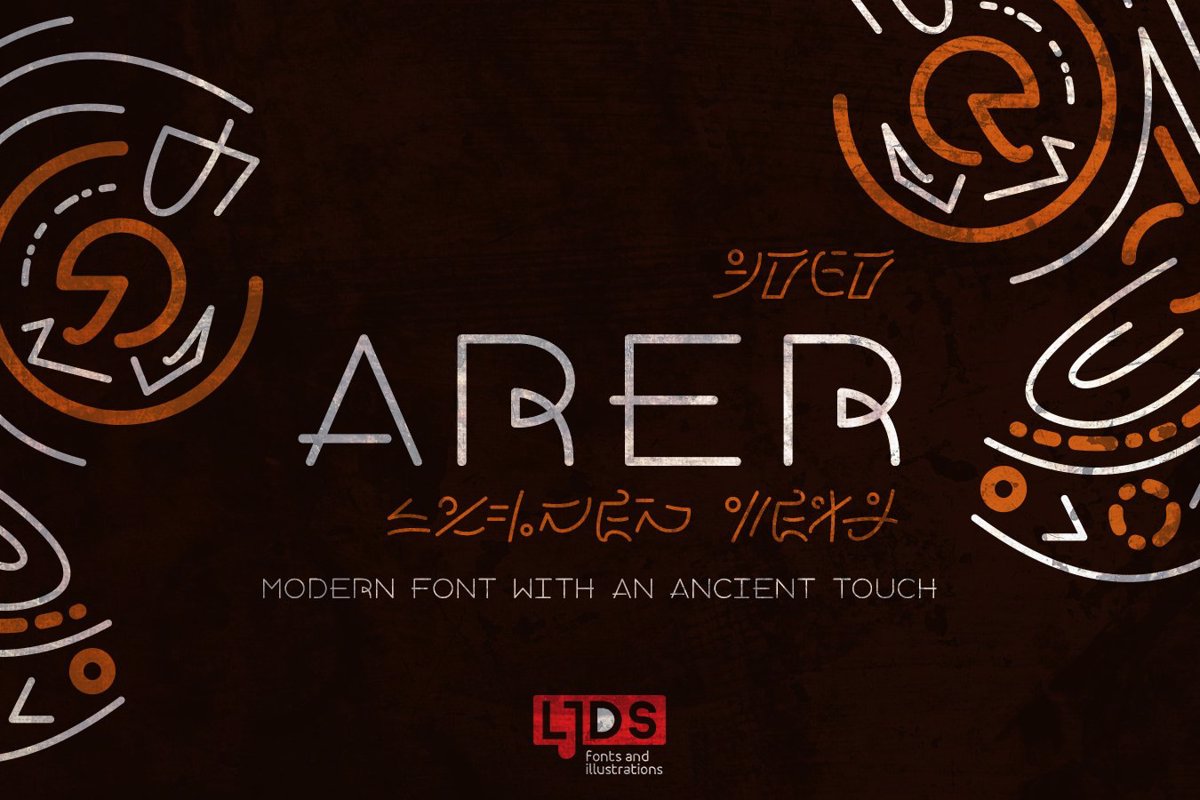 Arer Font | LJ Design Studios | FontSpace