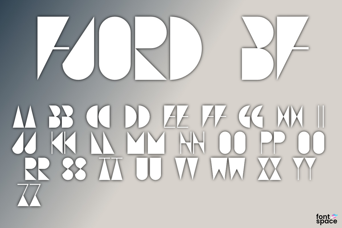 FJORD BF Font | Nariswari Creative | FontSpace