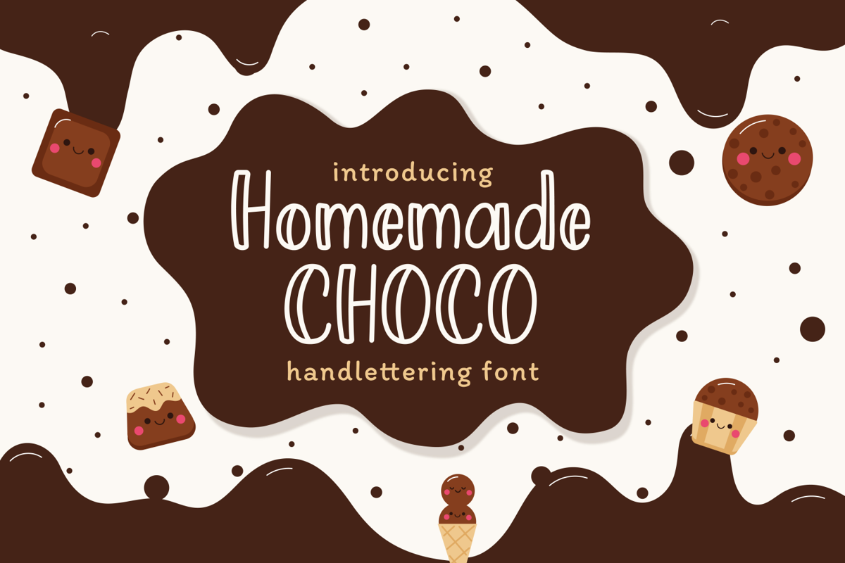 Homemade Choco Font - Free Download