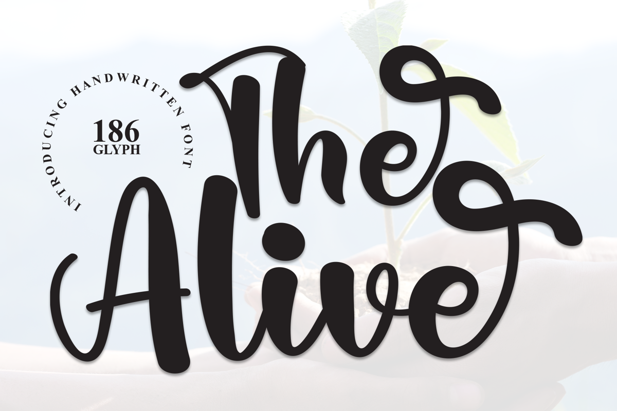 The Alive Font - Free Download