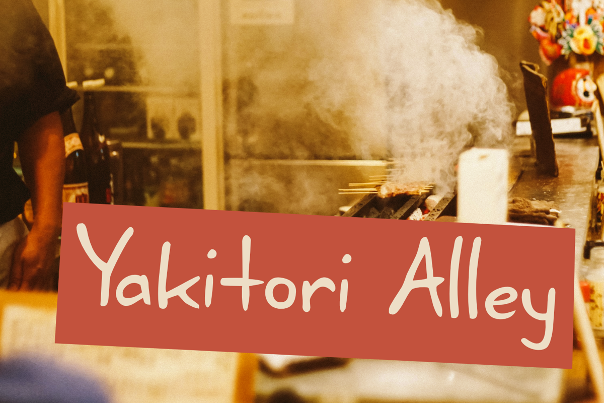 Yakitori Alley Font | Kitchen Table Type Foundry | FontSpace