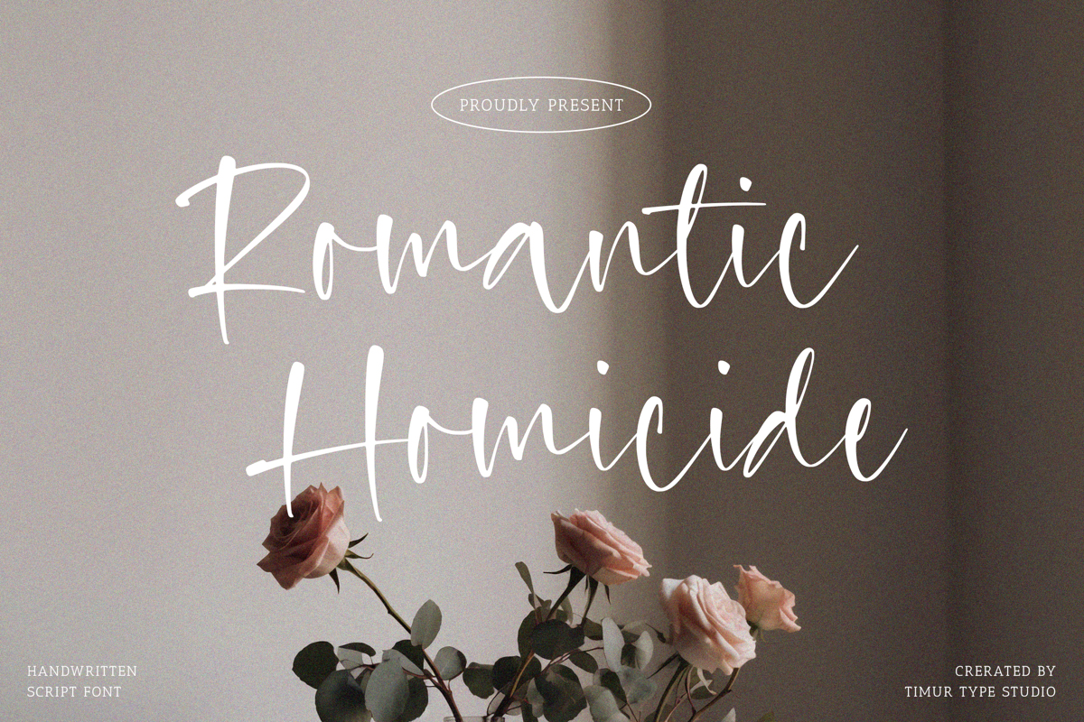 Romantic Homicide Font - Free Download