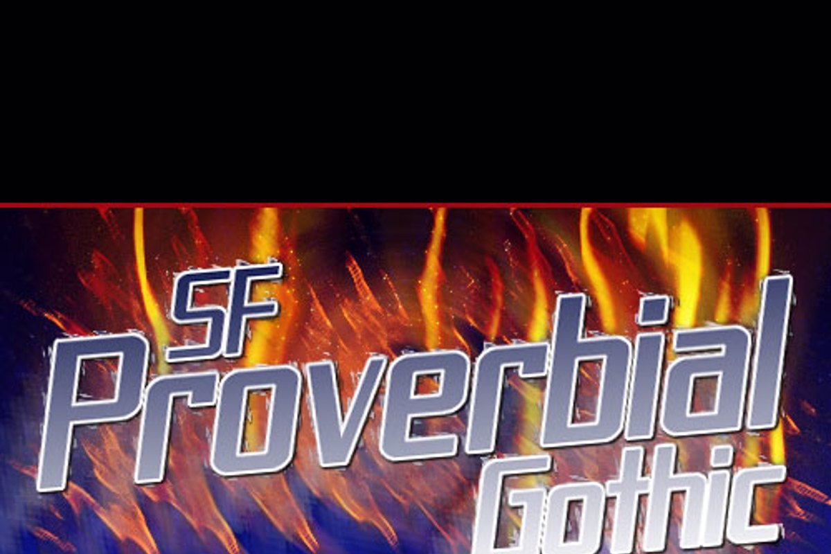 SF Proverbial Gothic Font | ShyFoundry | FontSpace