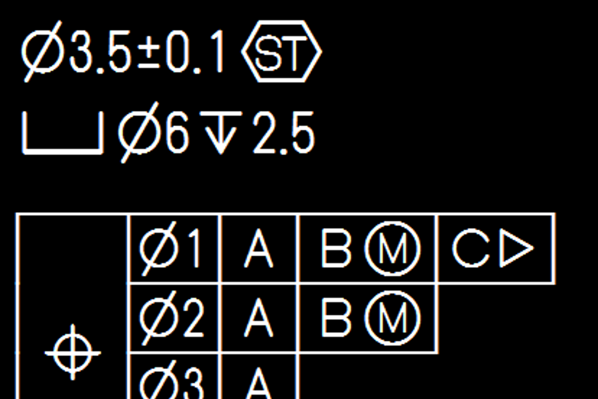 Y14.5-2018 Font - Free Download