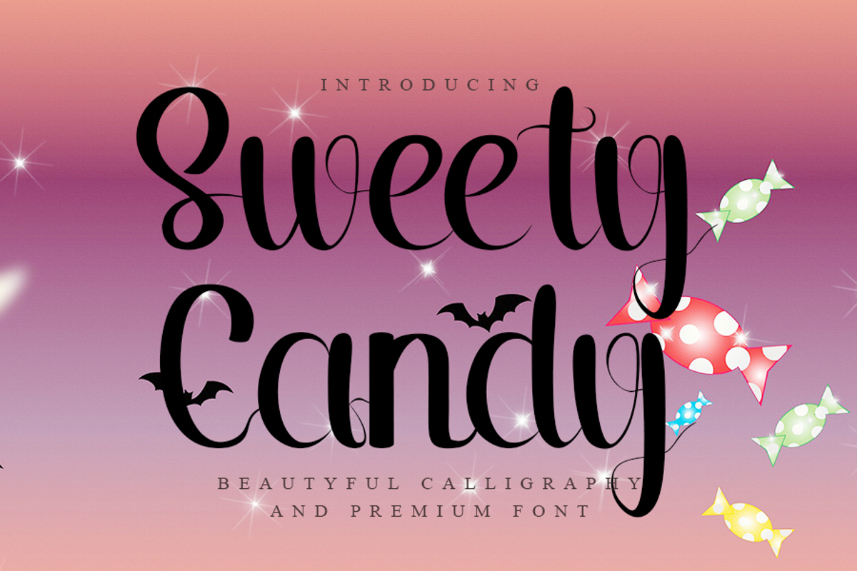 Sweety Candy Font | FreshTypeINK | FontSpace