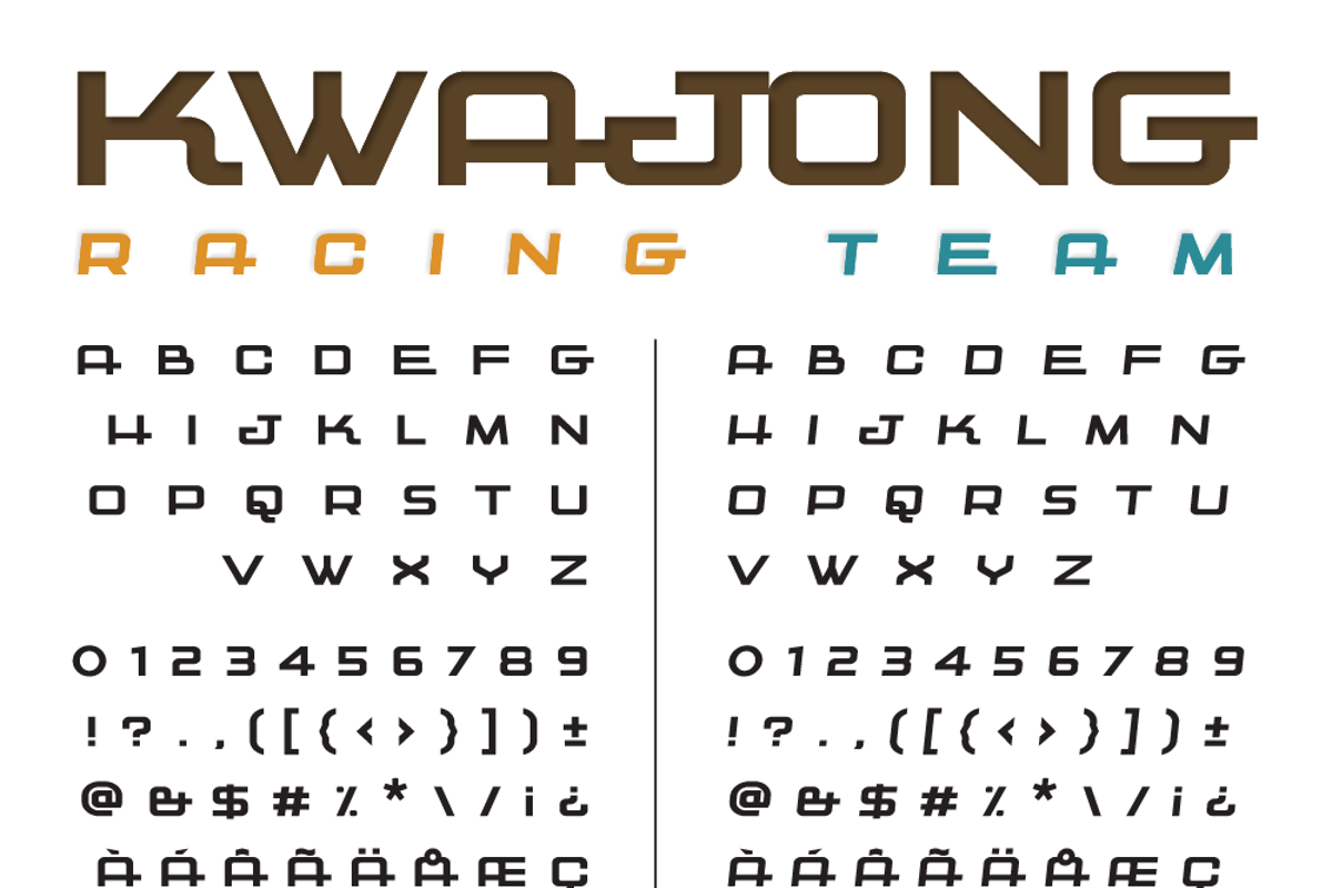 Kwajong Font | Tup Wanders | FontSpace
