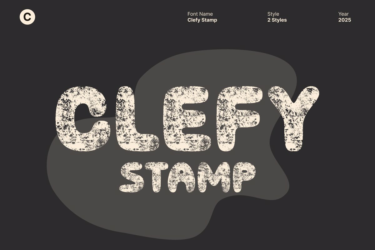 Clefy Stamp Font | craftsupplyco | FontSpace
