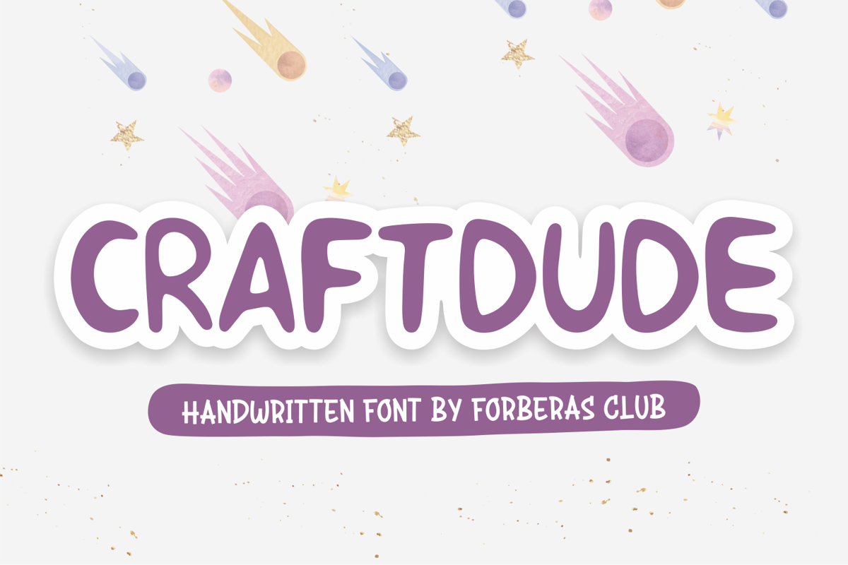 Craft Dude Font - Free Download