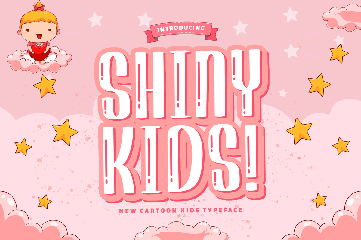 Shiny Kids Font | StringLabs | FontSpace