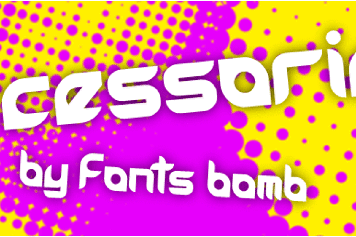 Accessories Font | Fonts bomb | FontSpace