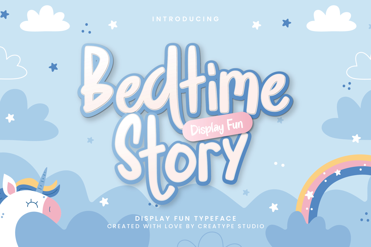 Bedtime Story Regular Font - Free Download