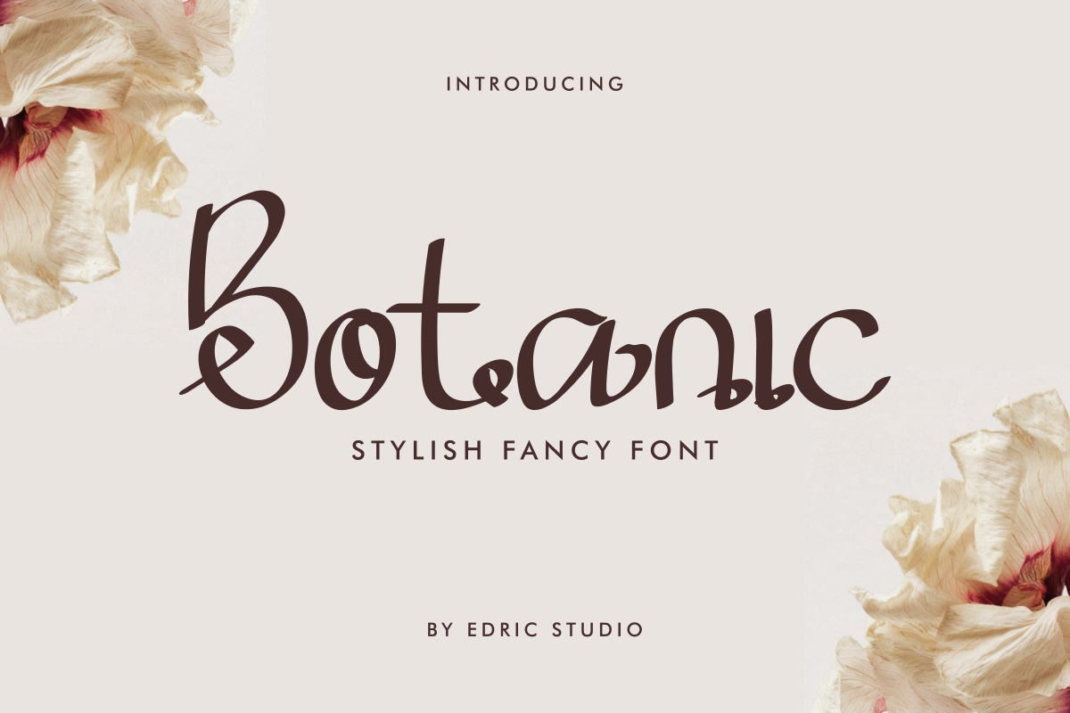 Botanic Font | Edric Studio | FontSpace