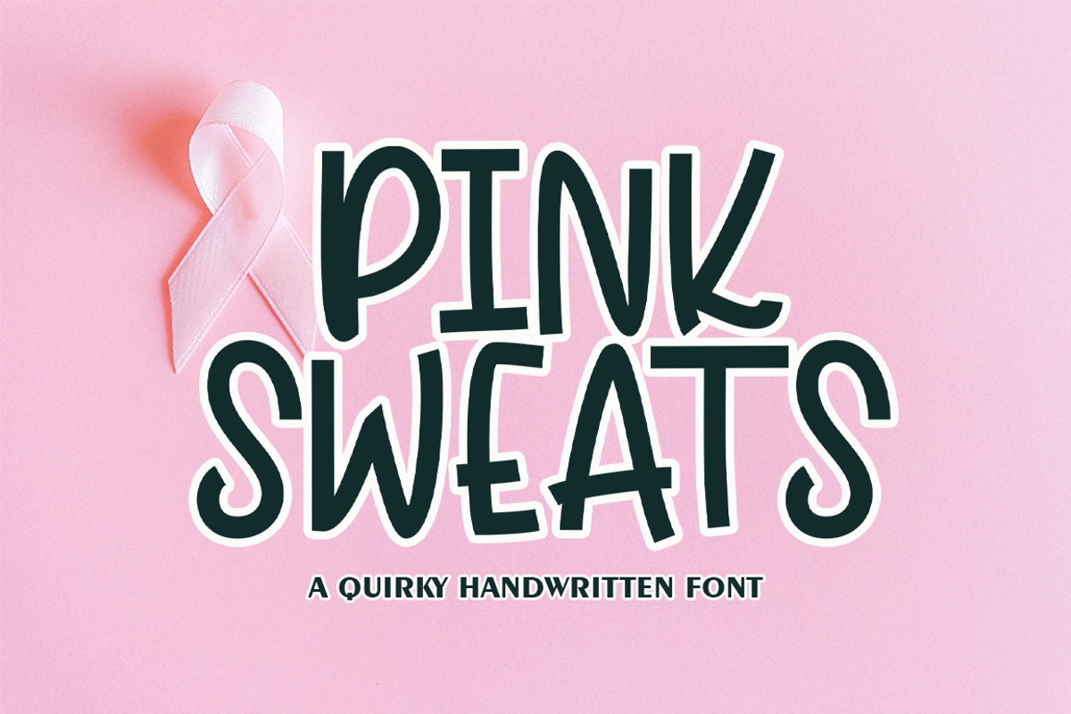 PINK SWEATS Font - Free Download