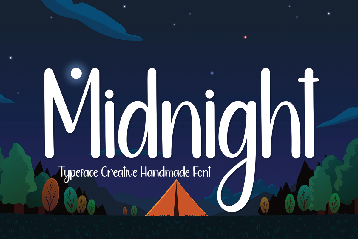Midnight Font | scratchones_creative | FontSpace