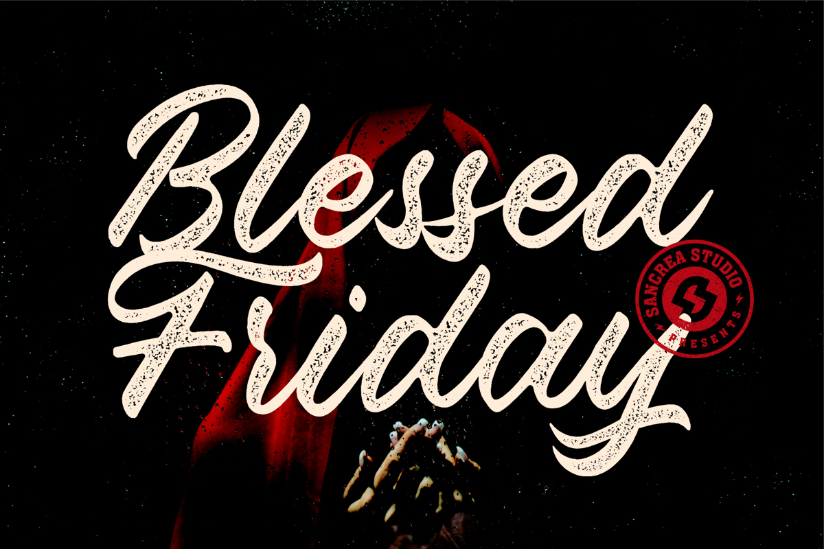 Blessed Friday Font - Free Download
