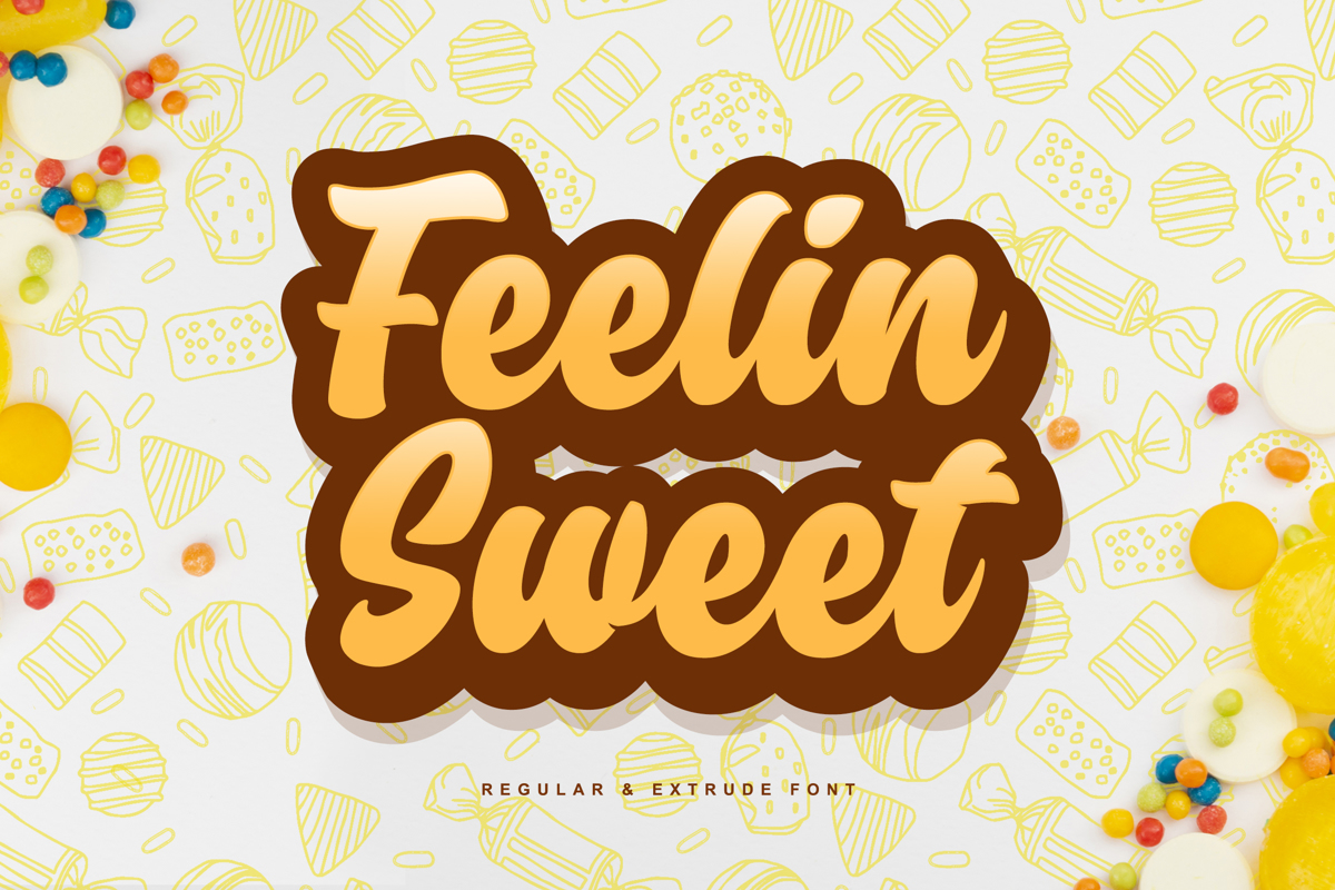 Feelin Sweet Font | Damarletter | FontSpace
