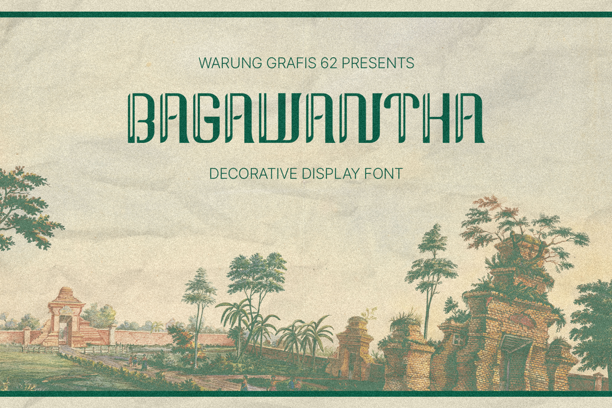 Baghawanta Decorative Font | warunggrafis62 | FontSpace