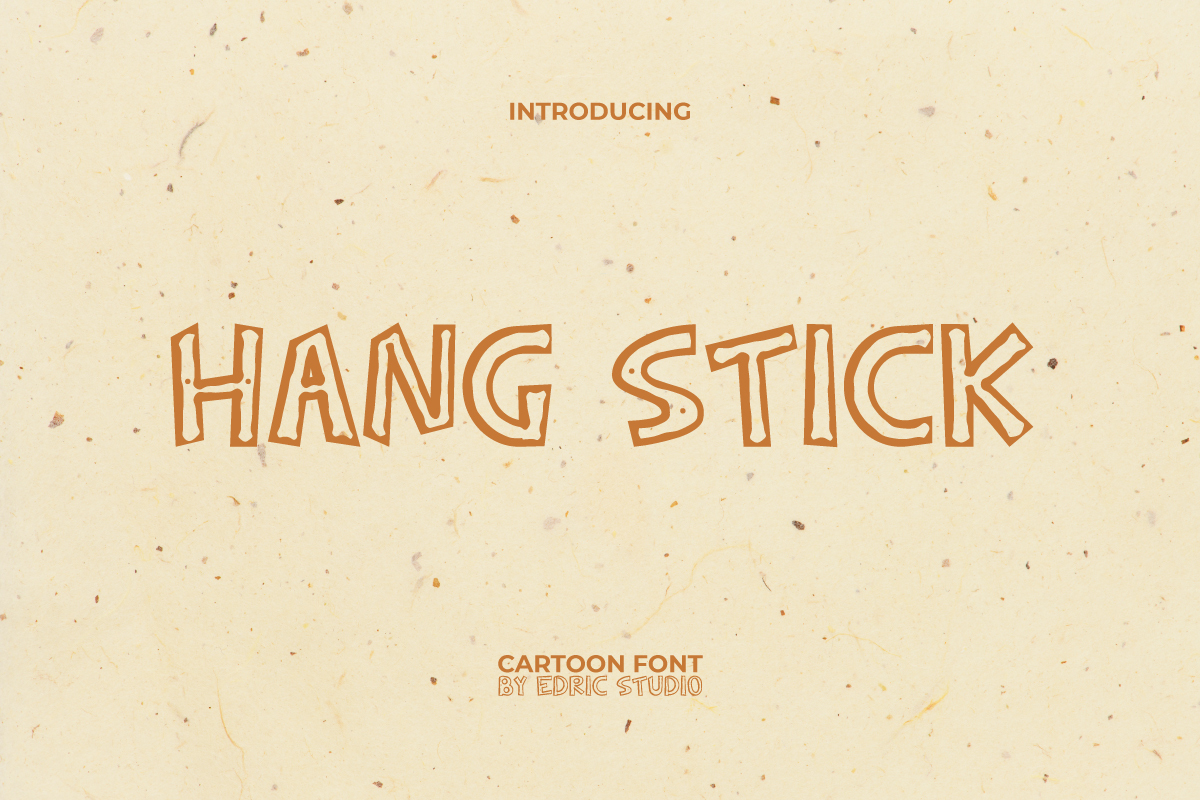 Hang Stick Font - Free Download