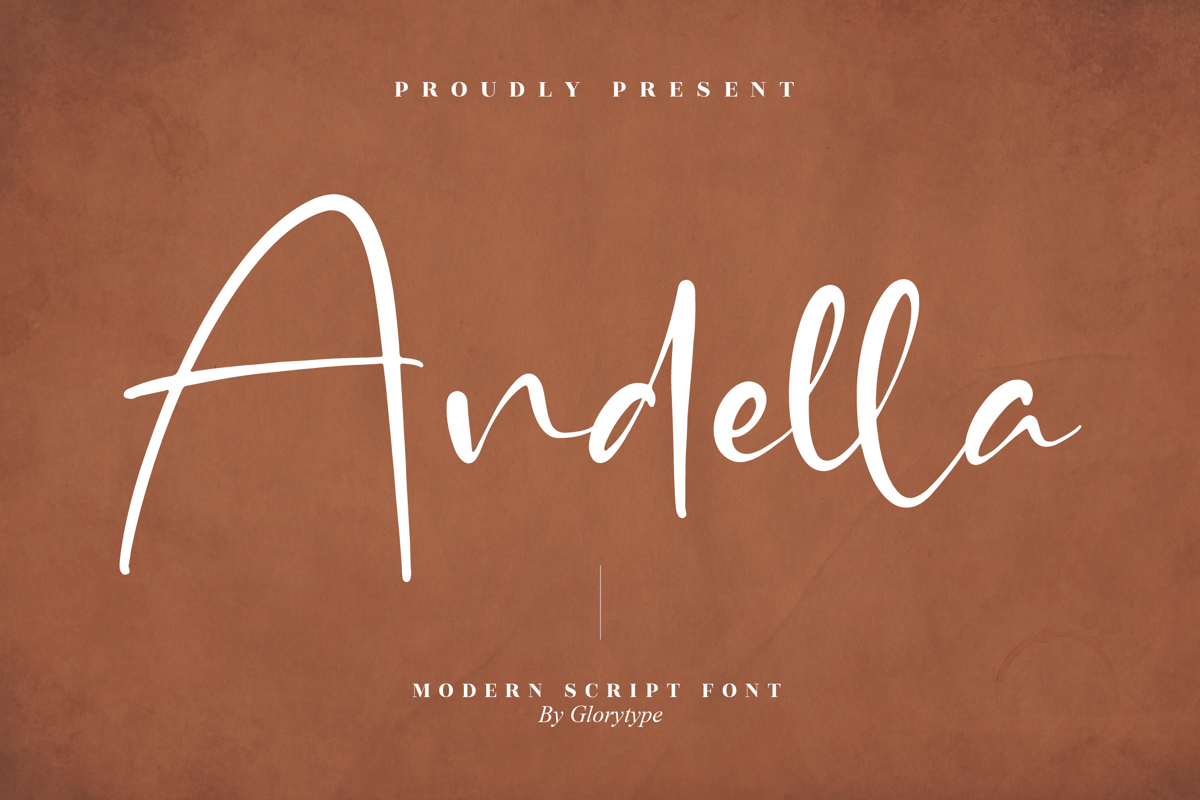 Andella Font | Letterena Studios | FontSpace