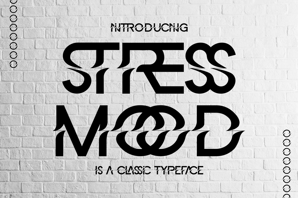 STRESS MOOD Font | 177Studio | FontSpace