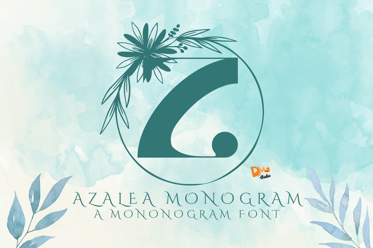 Azalea Monogram Font - Free Download