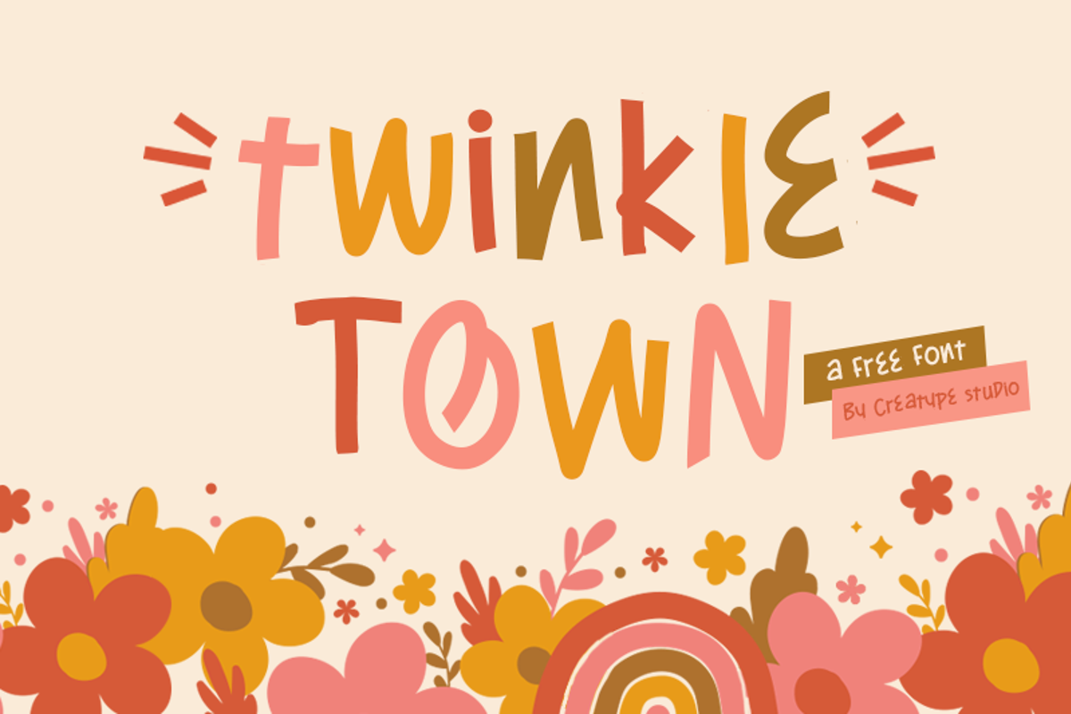Twinkle Town Font | Creatype Studio | FontSpace