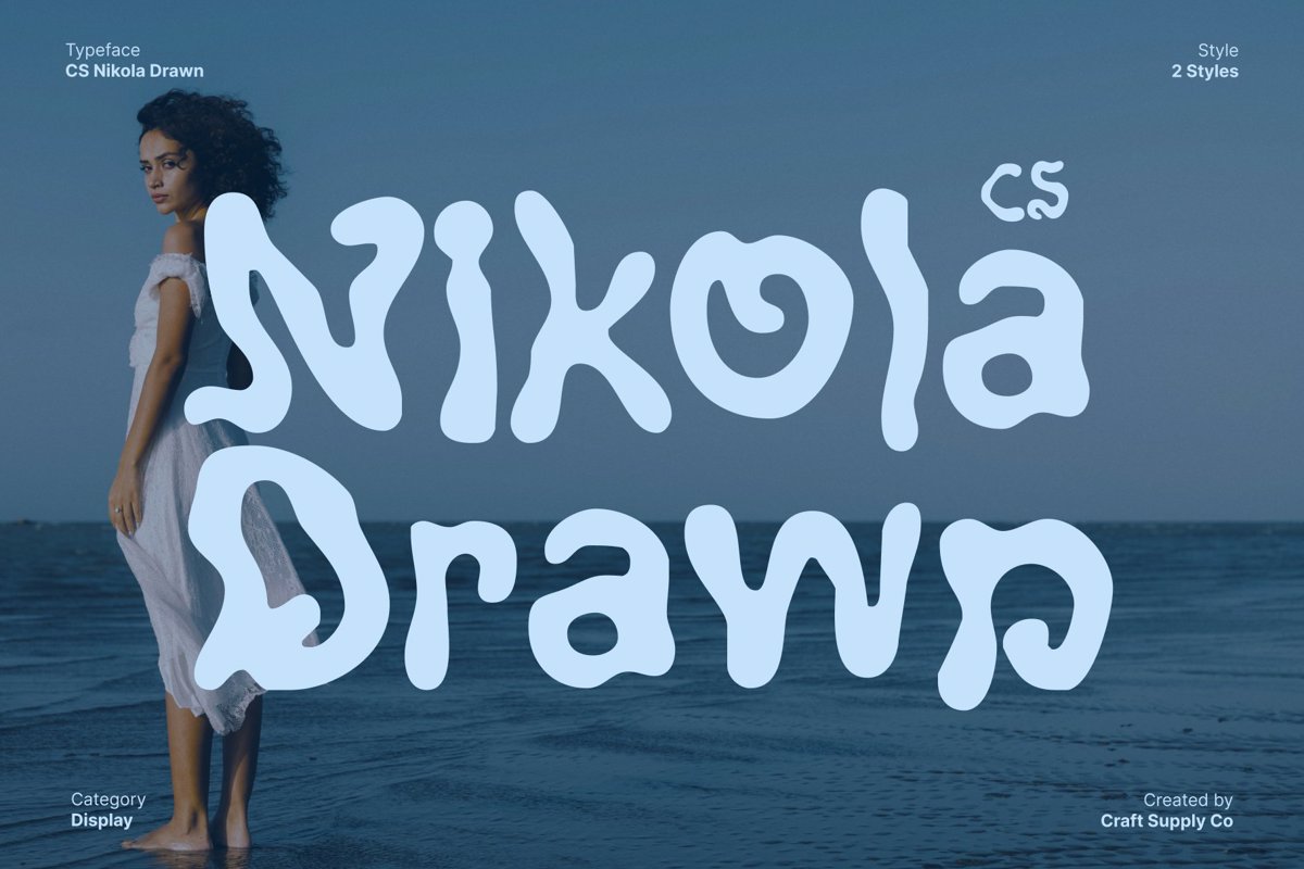 CS Nikola Drawn Font - Free Download