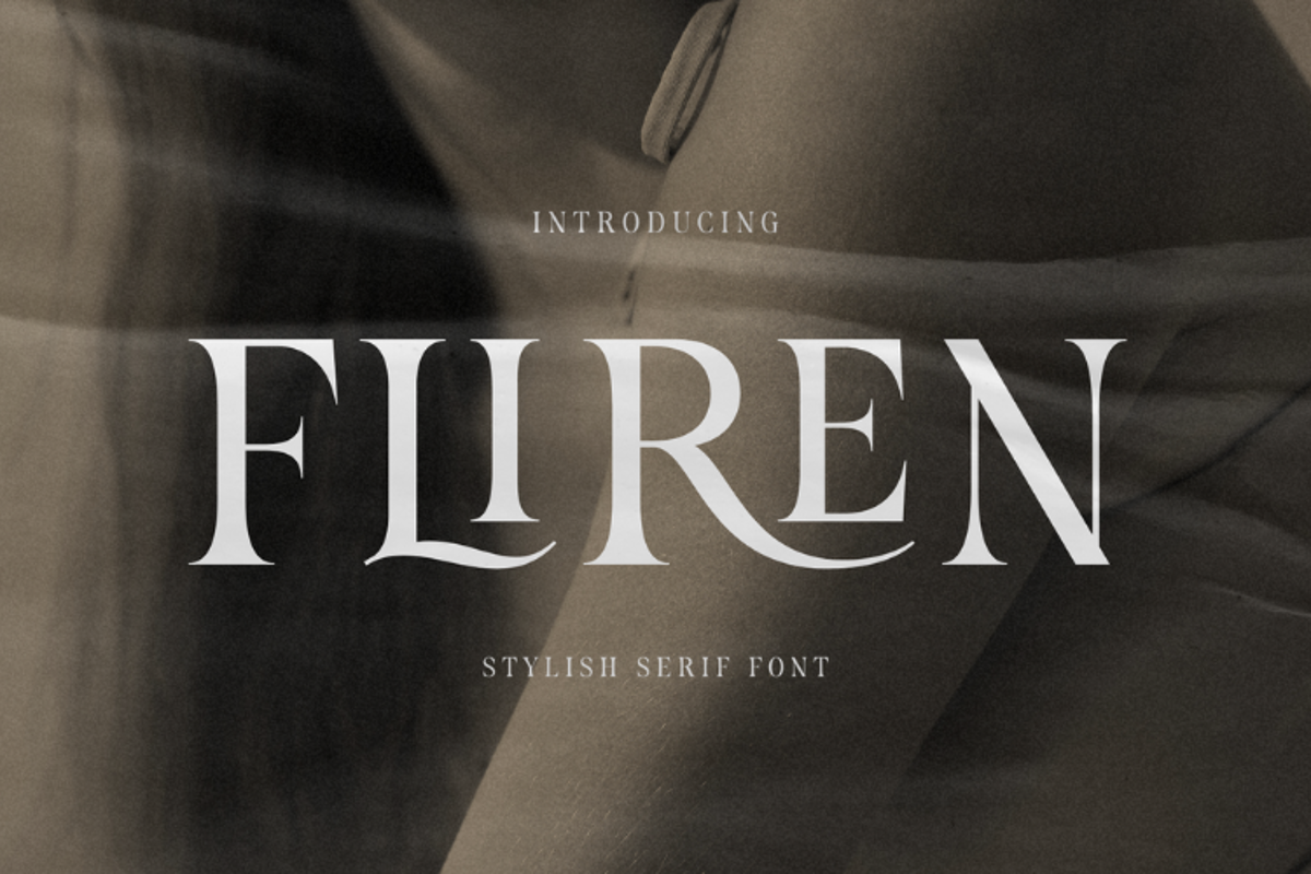 Fliren Font | Sronstudio | FontSpace