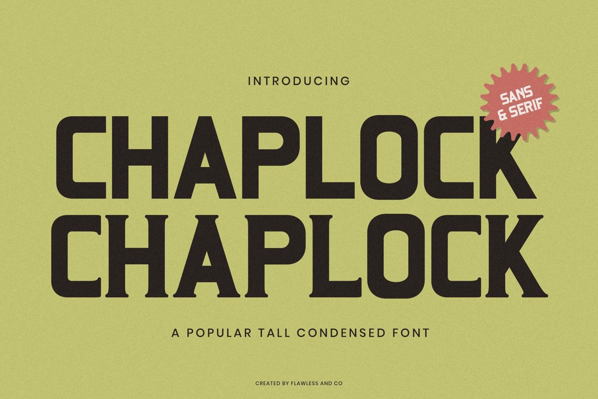 chaplock-font-flawlessandco-fontspace