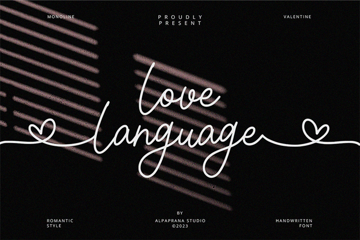 Love Language Font - Free Download