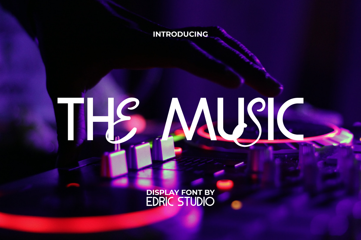The Music Font | Edric Studio | FontSpace