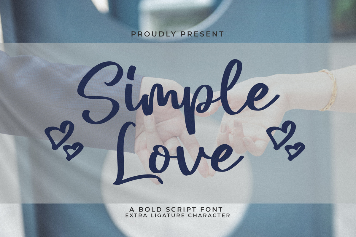 Simple Love Font | Integritype Studio | FontSpace