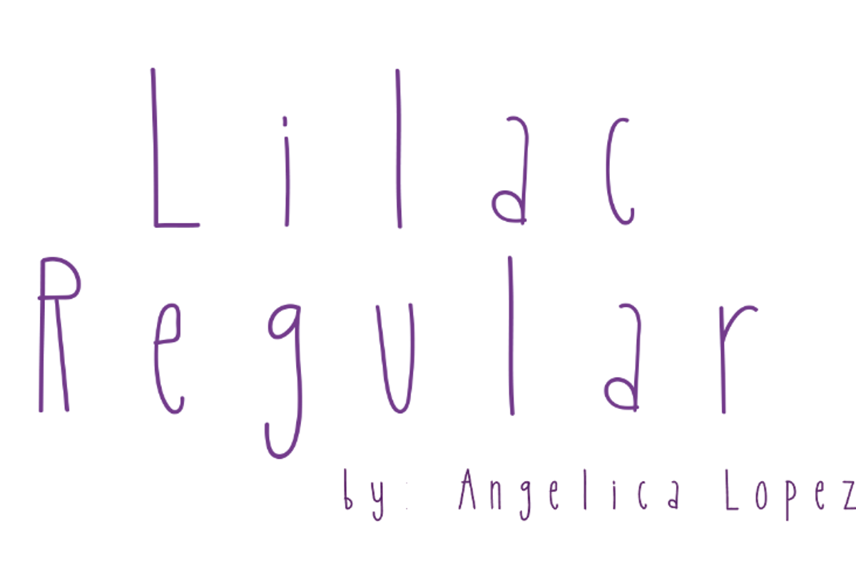 Lilac Font - Free Download
