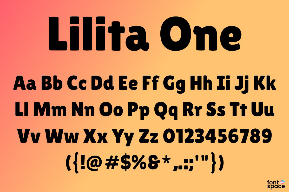 Lilita One Font - Free Download