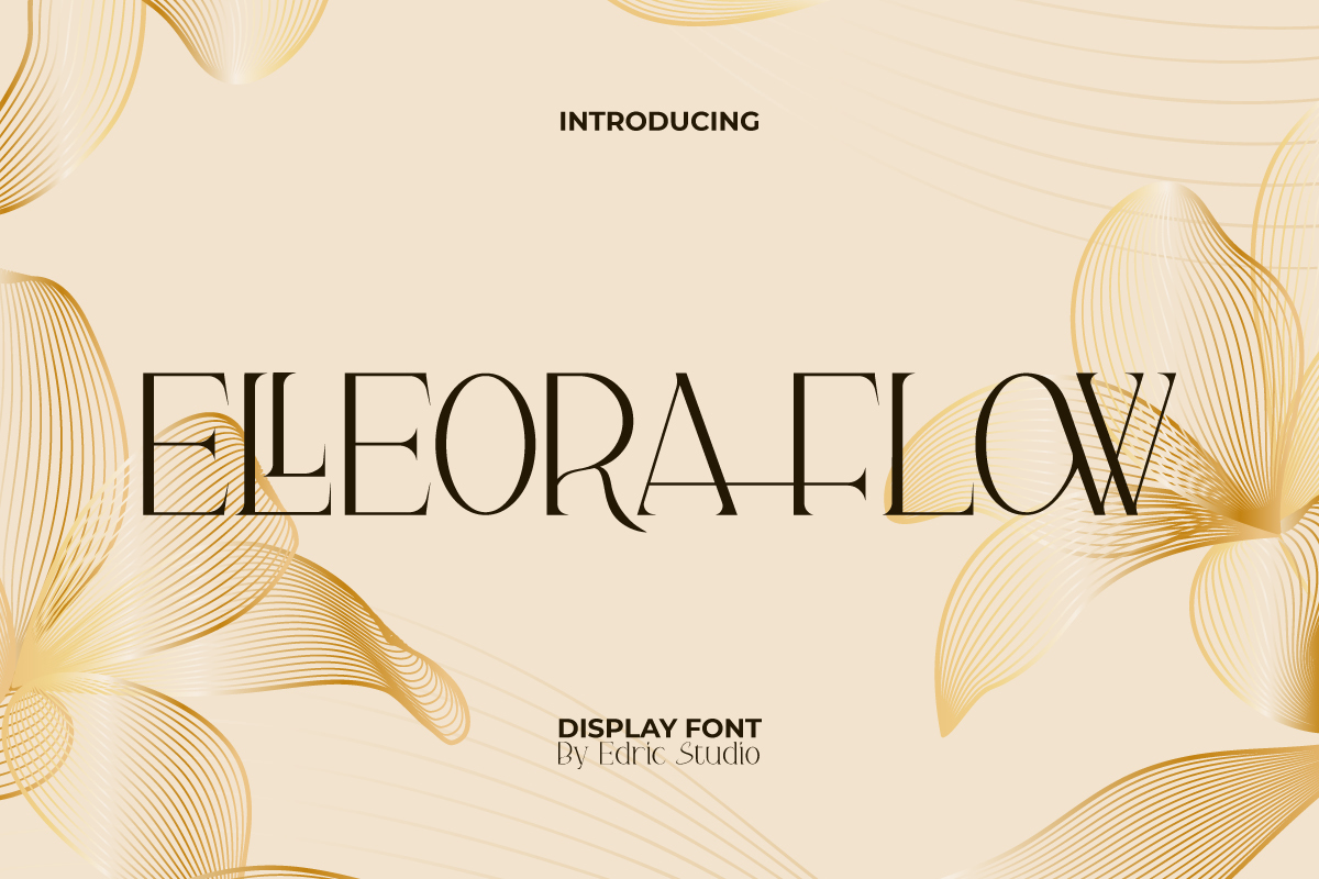 Elleora Flow Font | Edric Studio | FontSpace