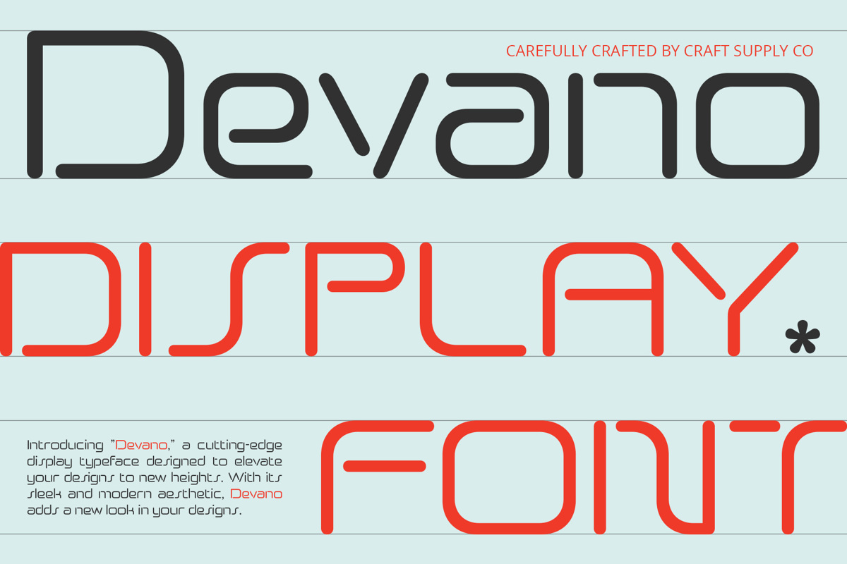 Devano Font - Free Download