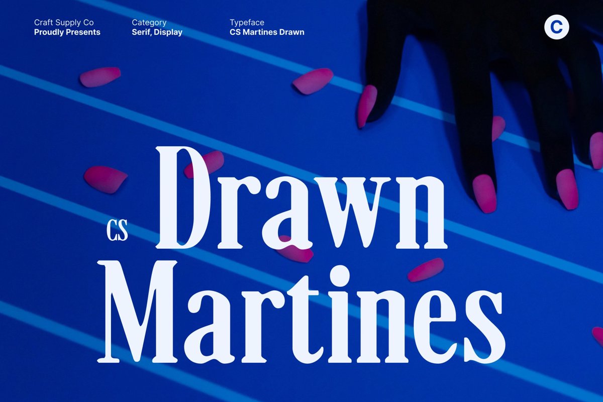 CS Martines Drawn Font - Free Download