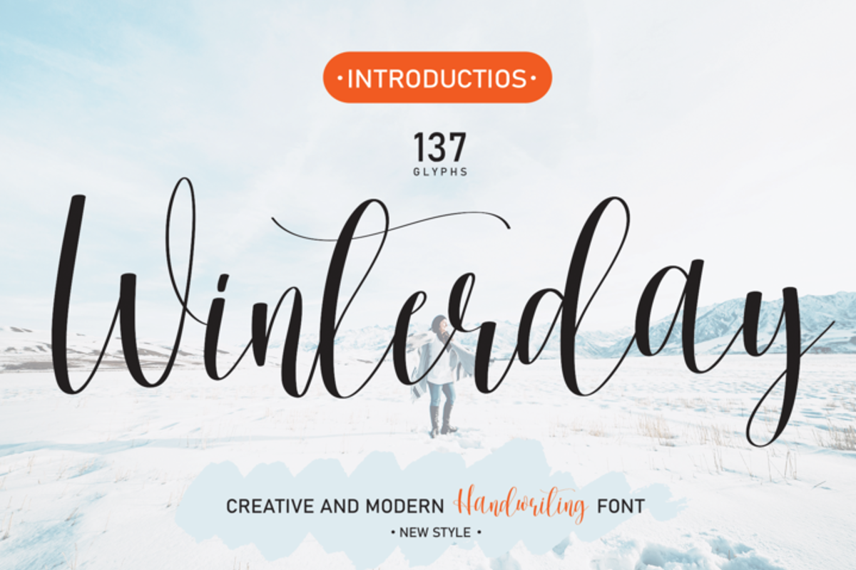 Winterday Font | scratchones_creative | FontSpace
