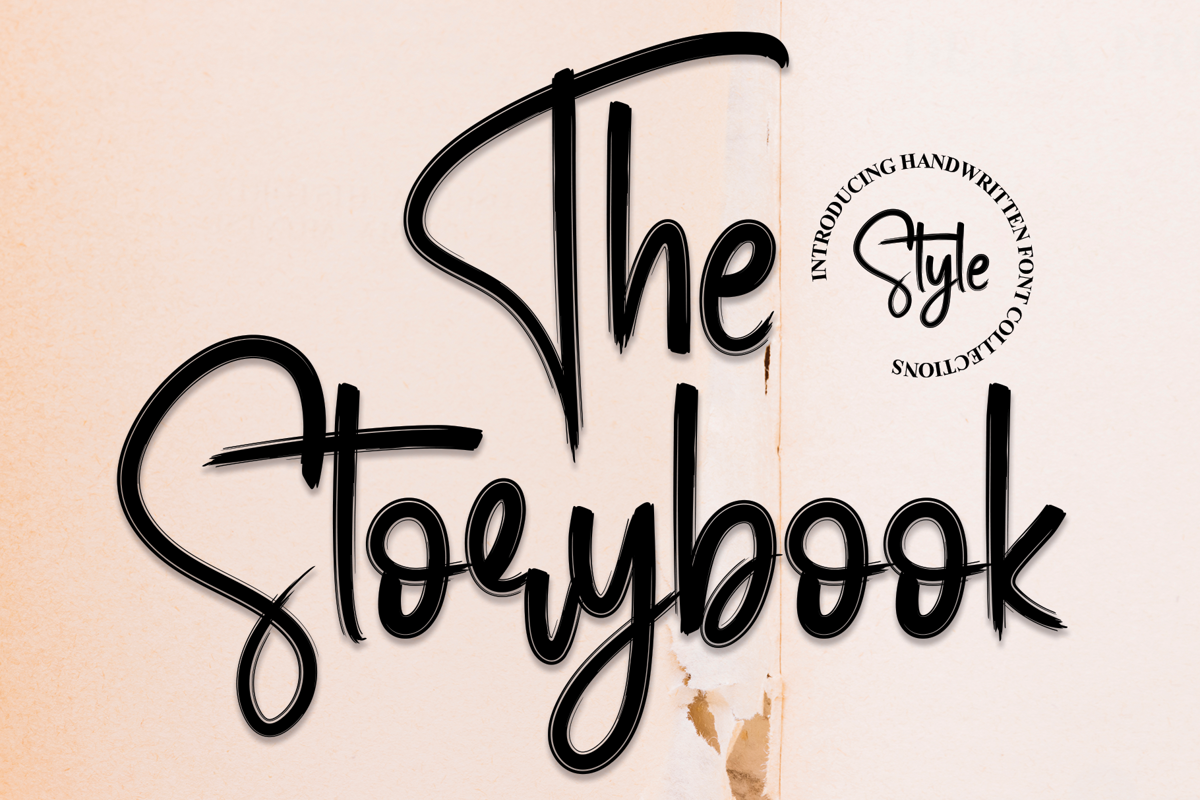 The Storybook Font | scratchones_creative | FontSpace
