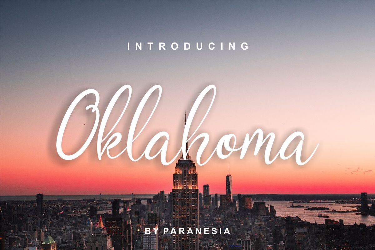 Oklahoma Script Font - Free Download