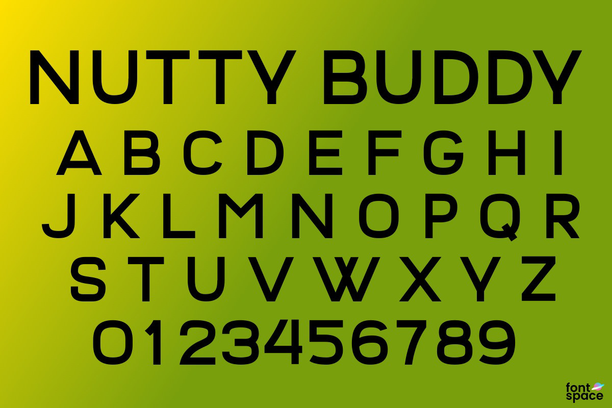 Nutty Buddy Font - Free Download